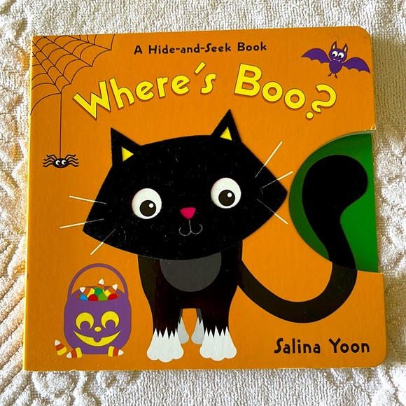 Toys | Wheres Boo Hideandseek Bookyoon Salina Board Book | Poshmark